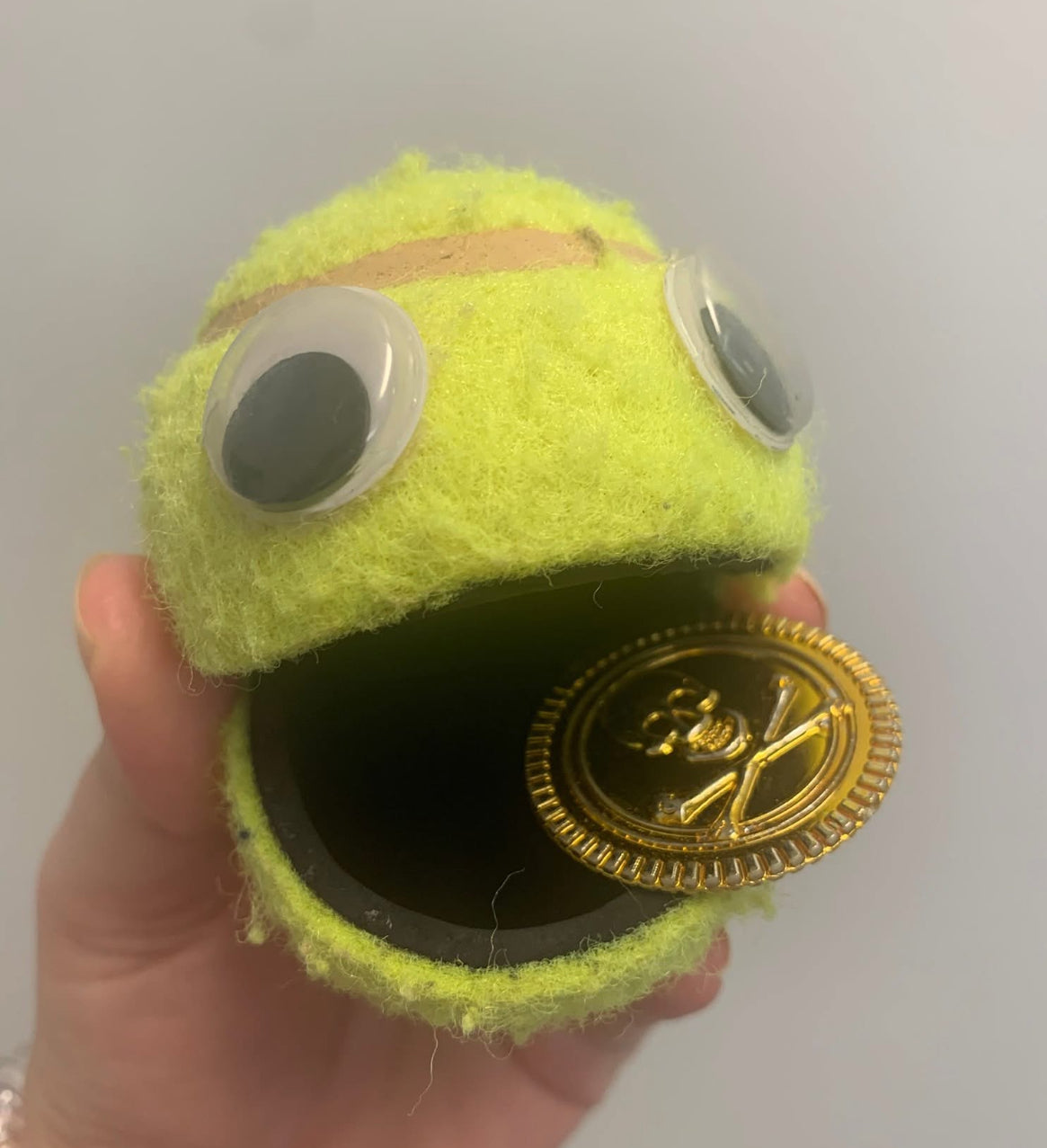 Num Nums Tennis Ball Monster Craft - Hand Strengthening Therapy Tool ...
